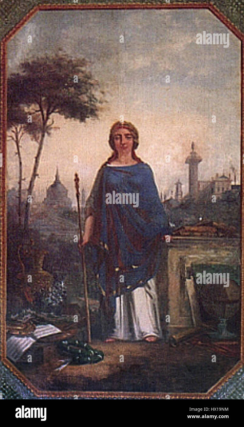 'Europa' by Francisco Pedro do Amaral, painted around 1827, depicts the ...