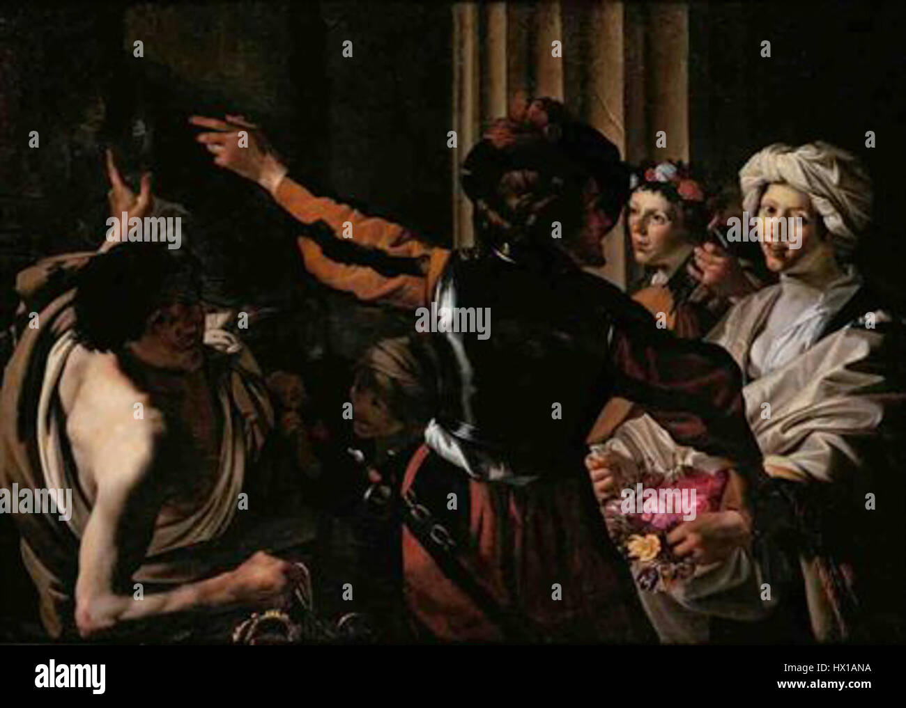Dirck van Baburen’s painting, 'Eleusinian Mysteries', likely refers to ...