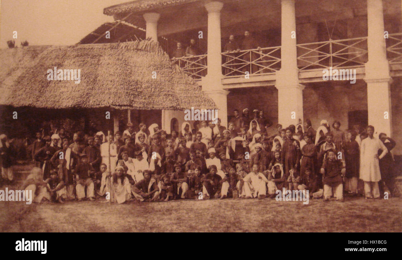 'College General Penang 1866' is a historical print featuring a ...