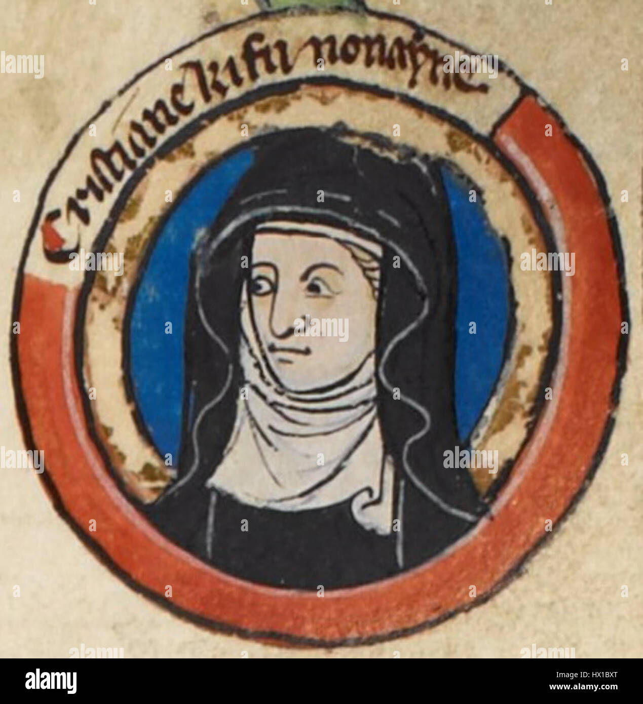 Christine MS Royal 14 B VI is a medieval manuscript, notable for its ...