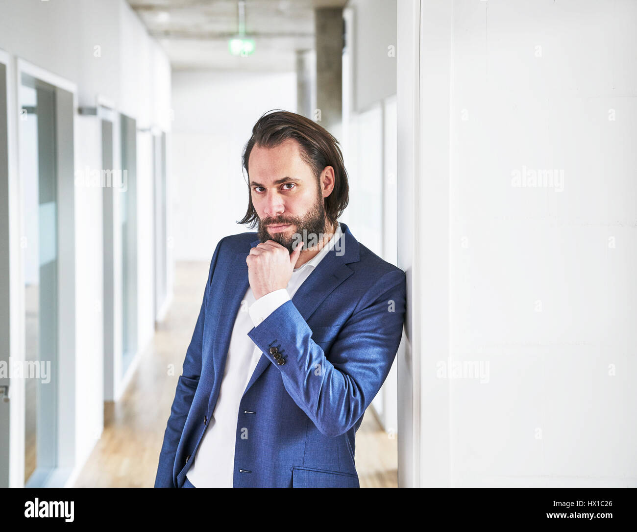 Confident funky business man portrait hi-res stock photography and ...