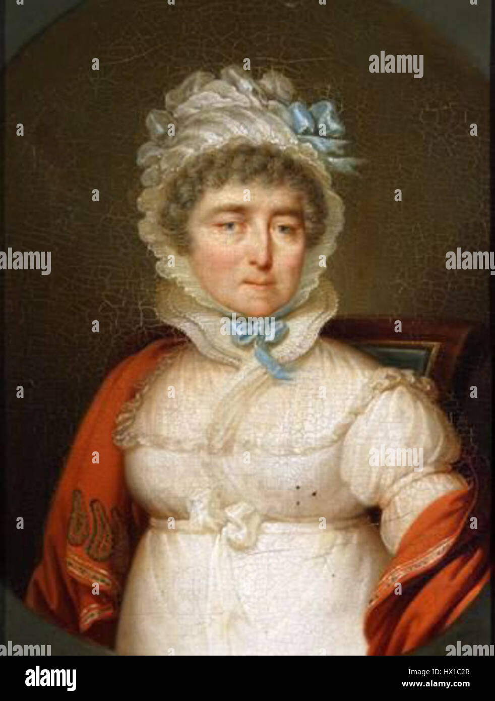 This portrait by Franciszek Ksawery Lampi depicts Izabella Lubomirska ...