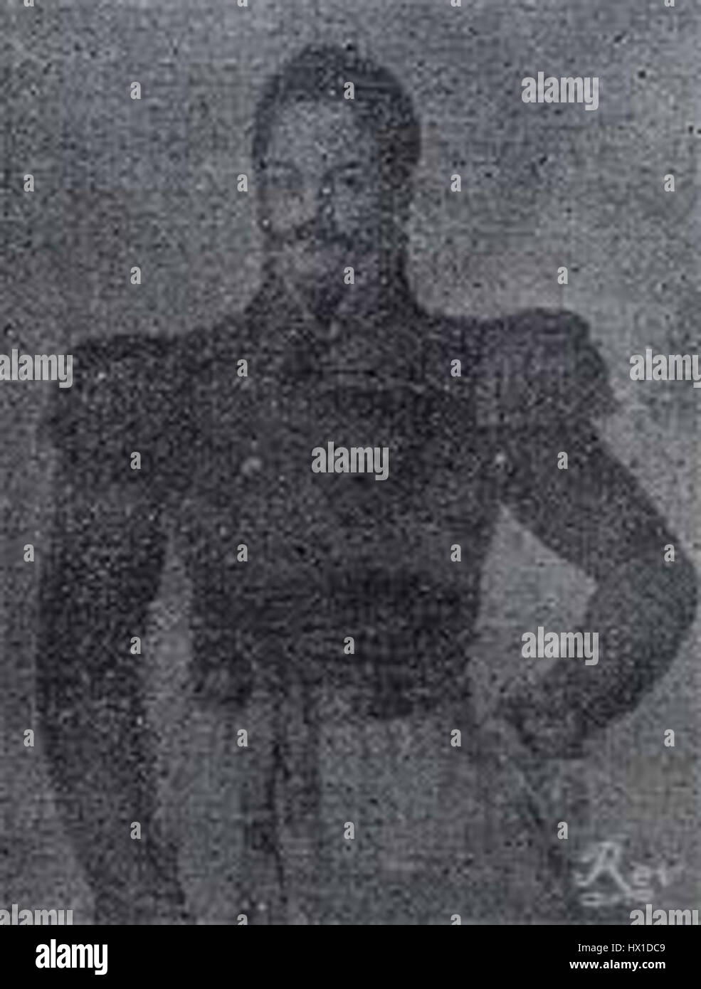 General Gregorio Paz, a prominent military leader from 19th-century ...