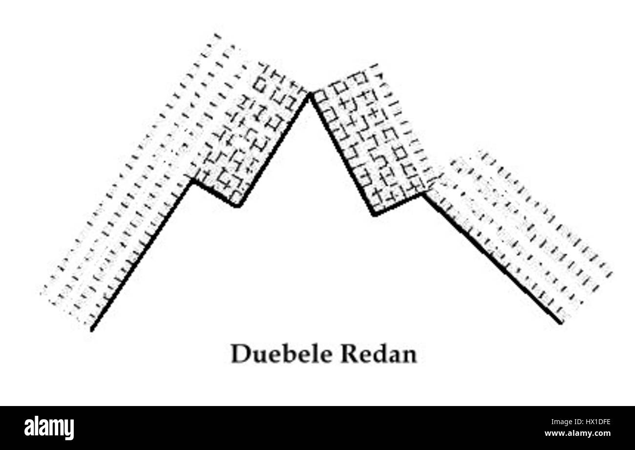 The Double Redan is a term used in military fortifications, describing ...
