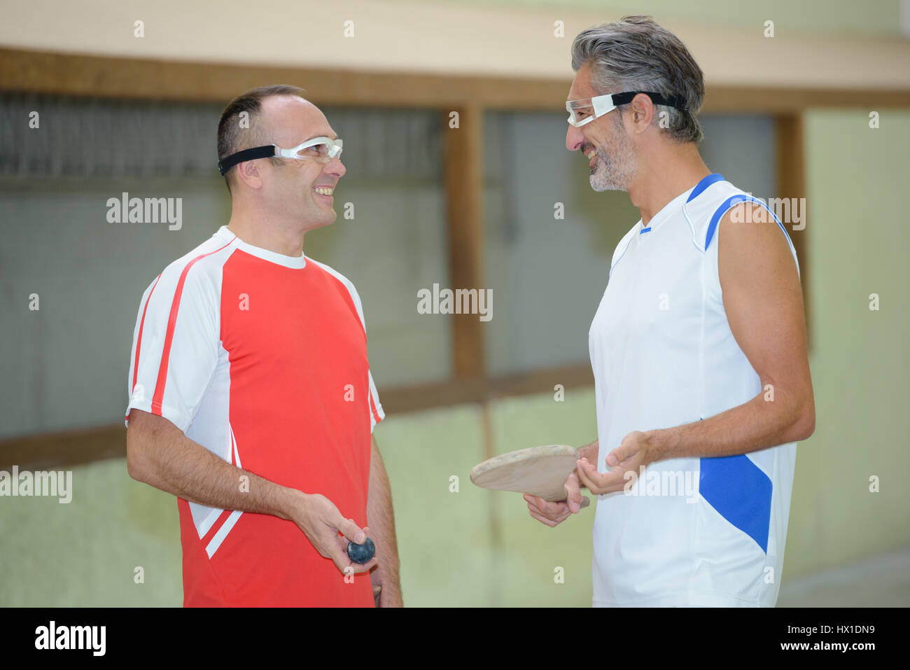 men playing pala Stock Photo - Alamy