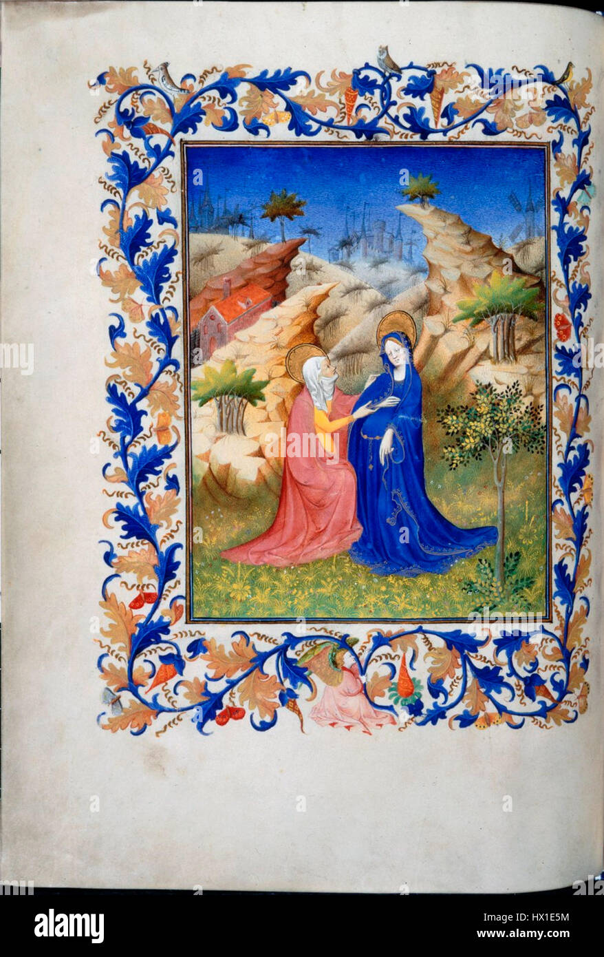 The 'Egerton Hours' is a 15th-century illuminated manuscript containing Christian prayers and ...