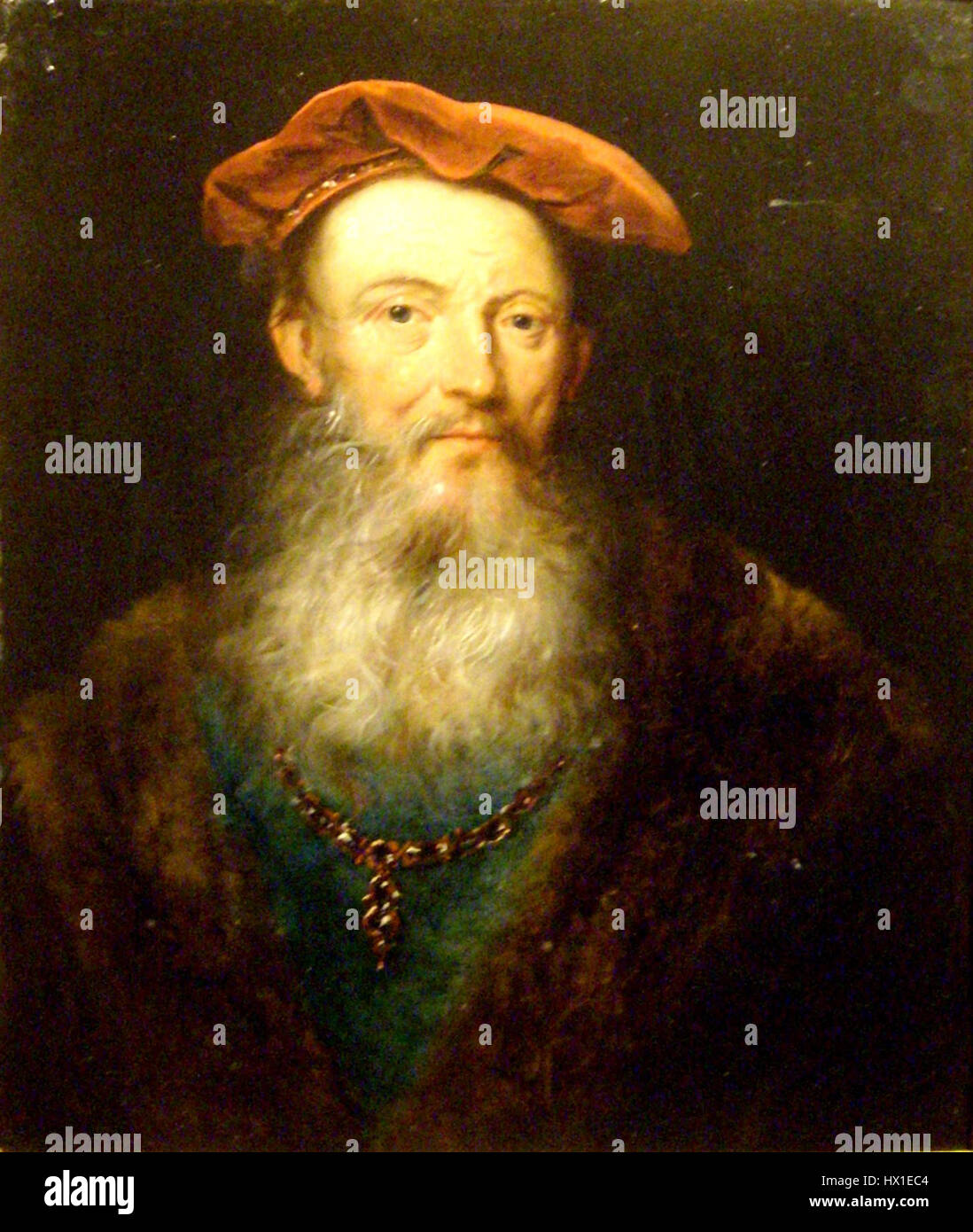 The 'Portrait d'homme' by Dietrich is a distinguished 18th-century ...