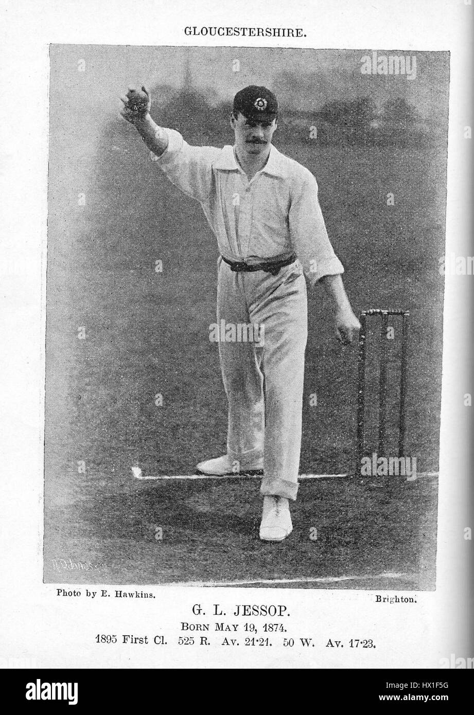 Gilbert jessop Black and White Stock Photos & Images - Alamy