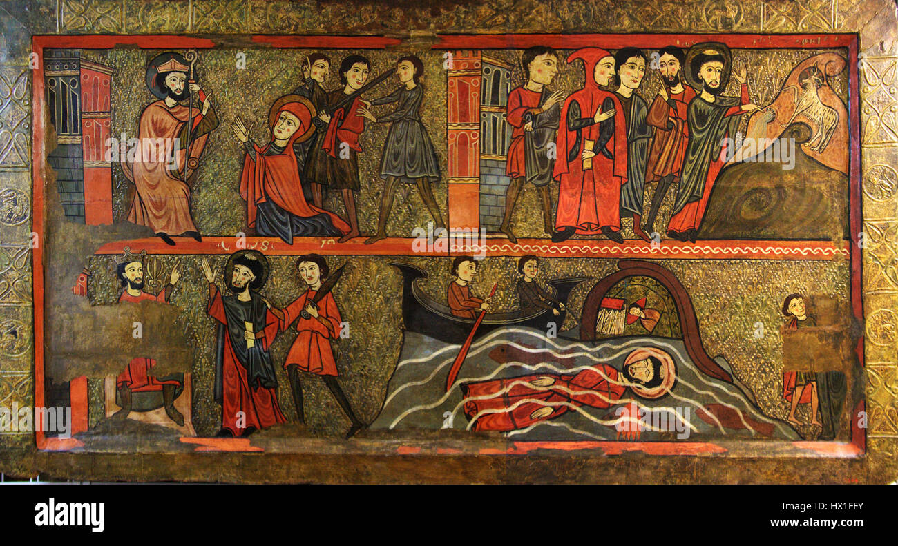 The Frontal of Sant Climent de Taüll is a medieval Catalan artwork ...