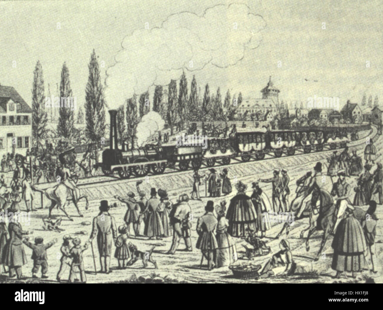 German Railway At Industrial Revolution History Of German Railways