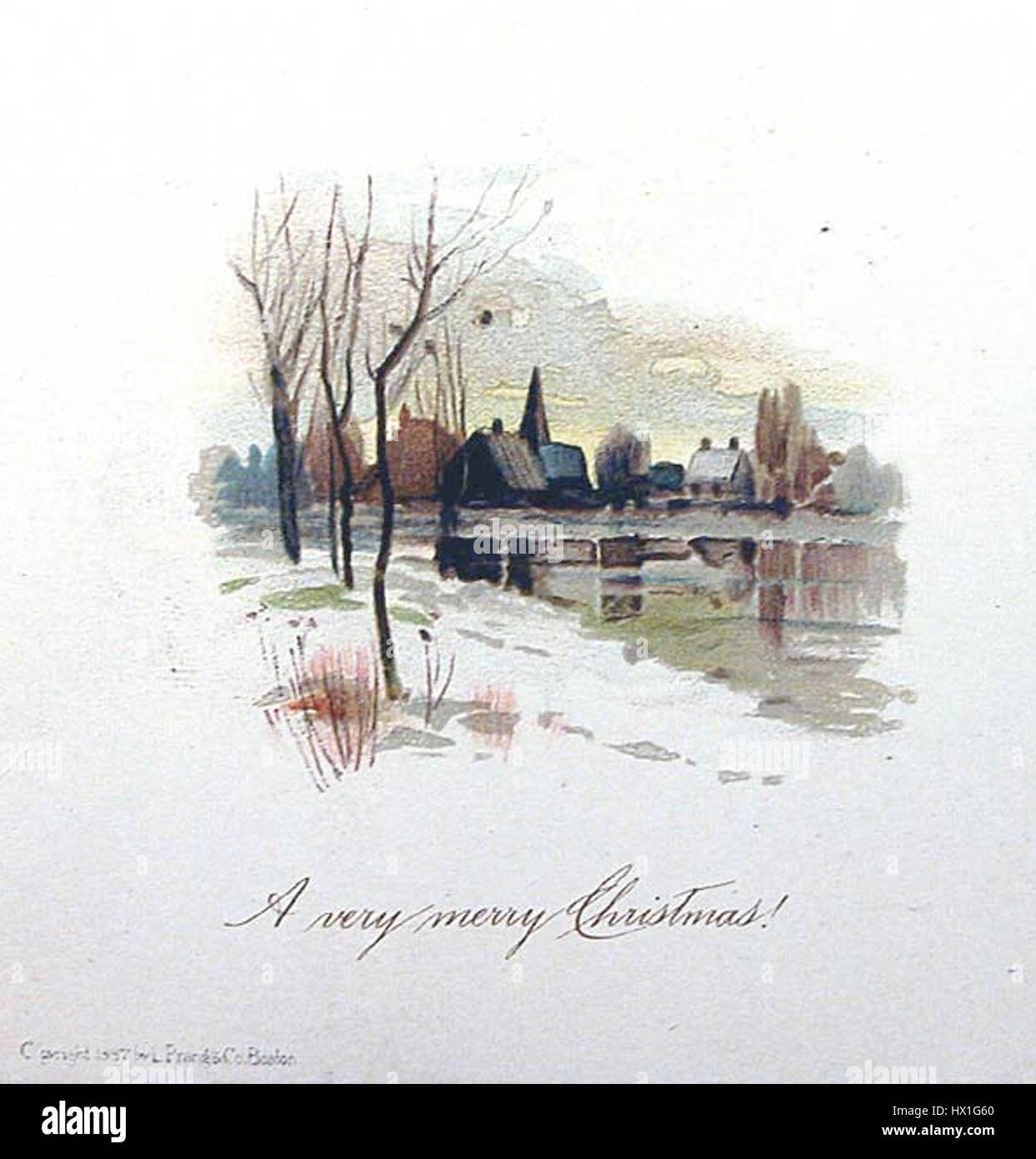 Louis prang card hi-res stock photography and images - Alamy