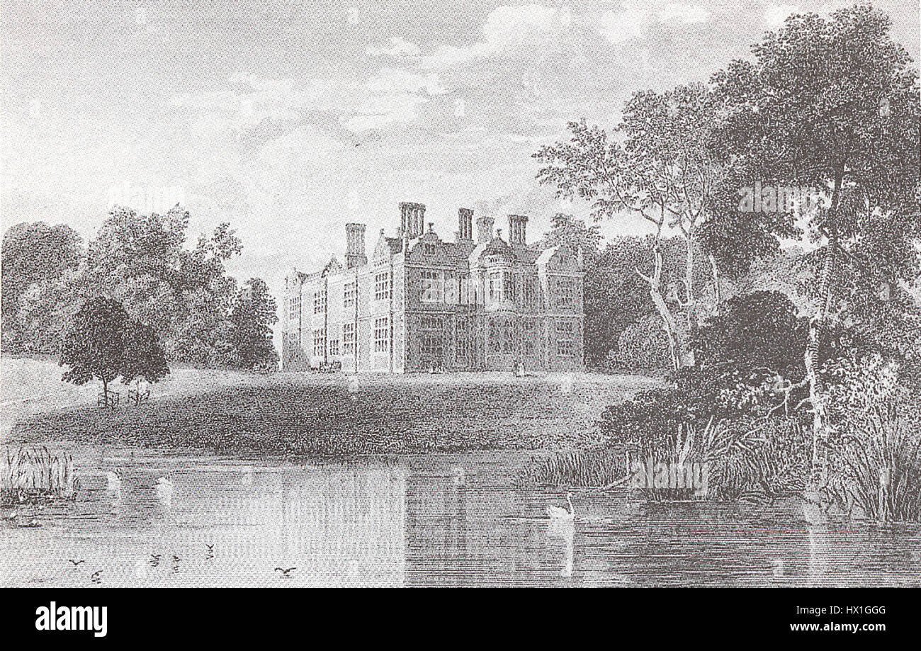 Crewe Hall, built around 1818, is a stately mansion in Cheshire ...