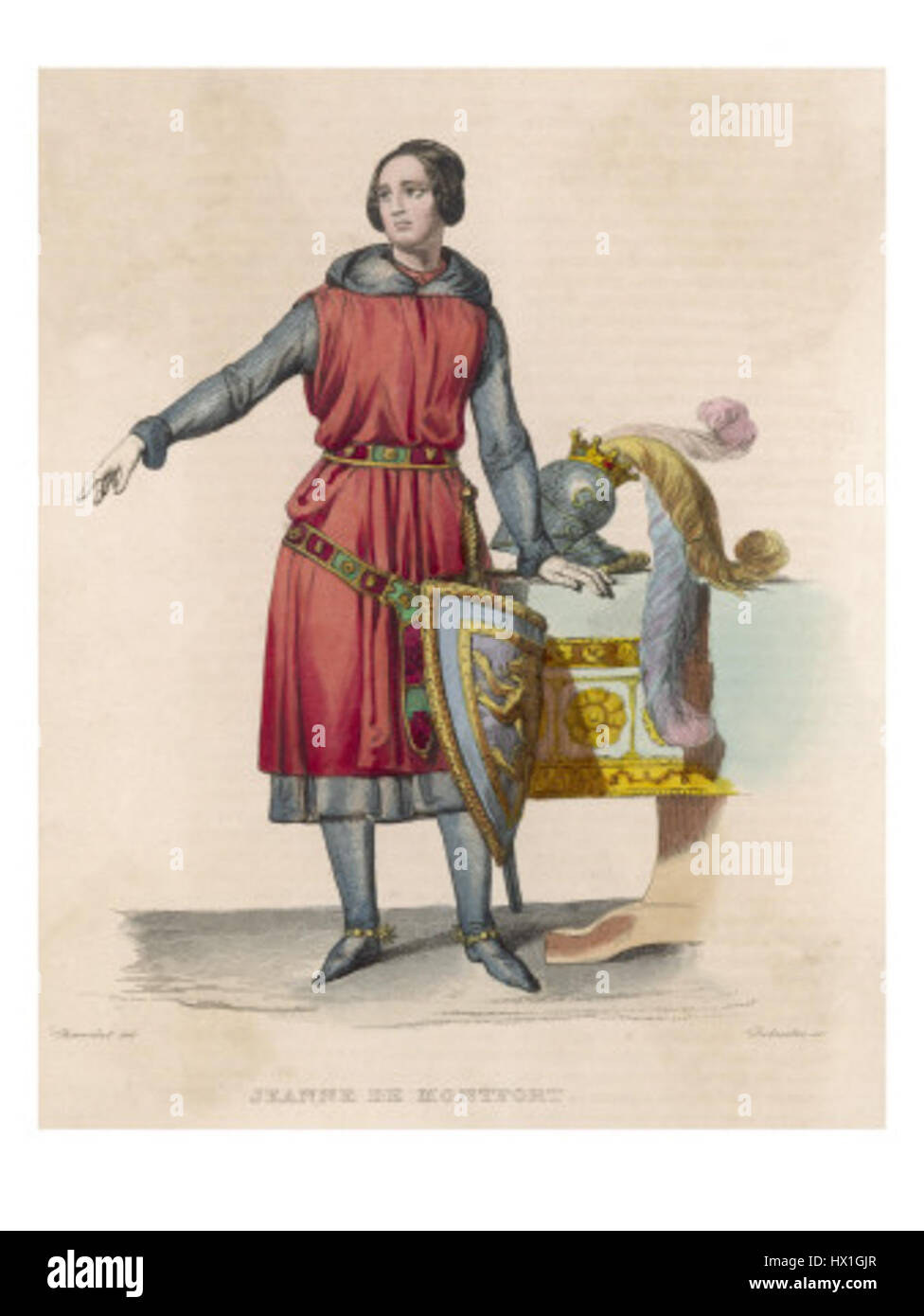 Countess Jeanne was a prominent noblewoman known for her influential ...