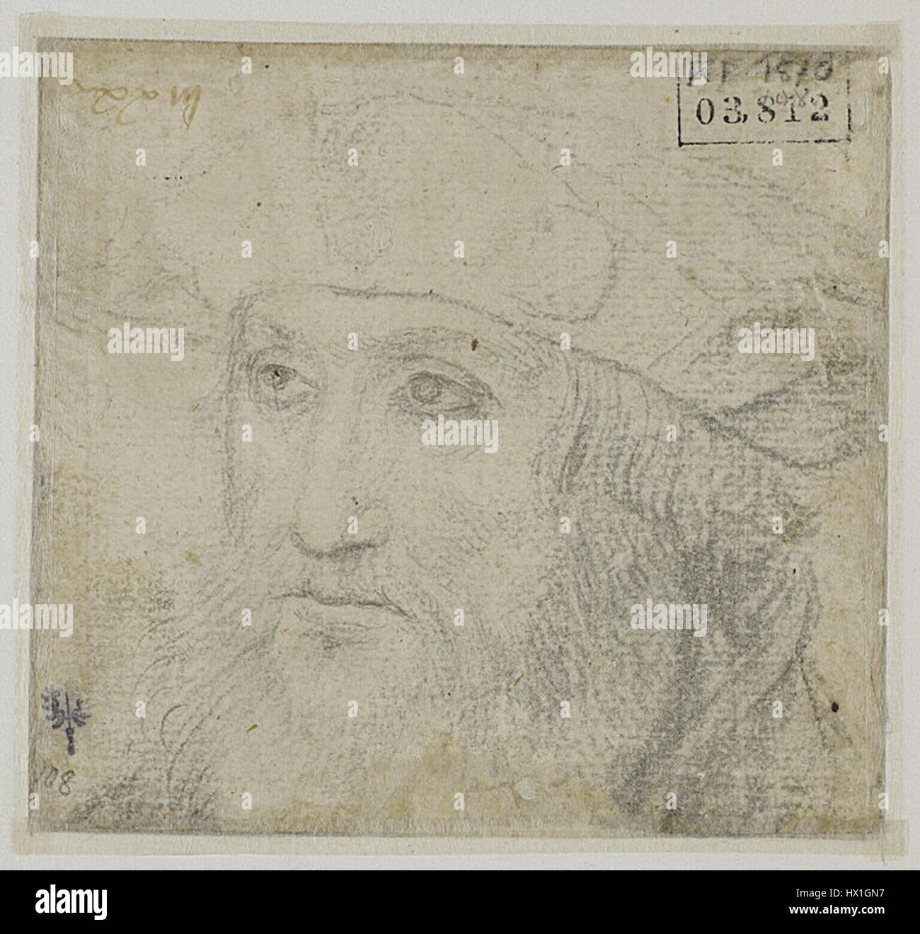 Gerard David, or the Master of the Brandon Portrait, created a drawing ...