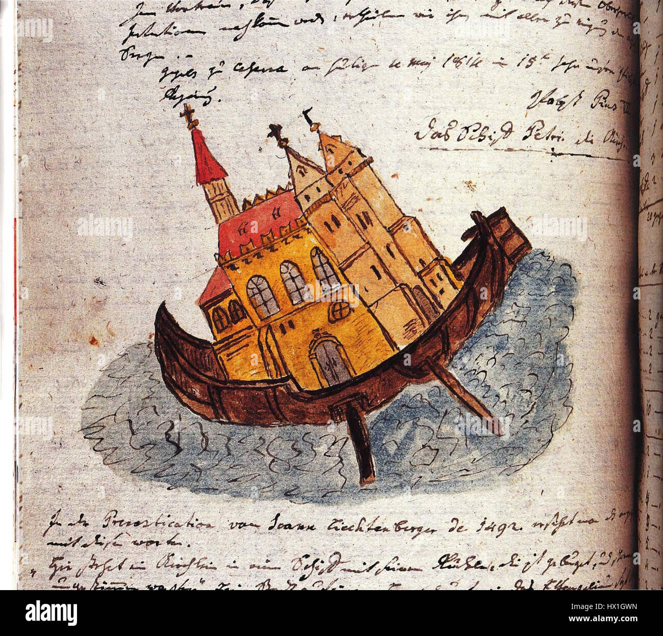'Das Schiff Petri' (The Ship of Peter) is a historical work that ...