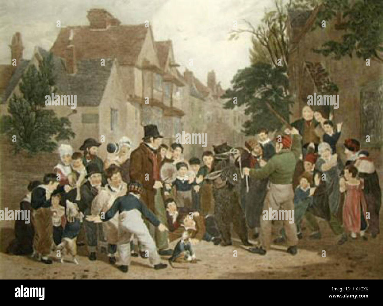 'Dancing Bear' is a restrike etching created by William Frederick ...
