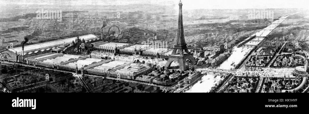 The Expo Universelle of Paris 1900, also known as the 1900 World’s Fair ...