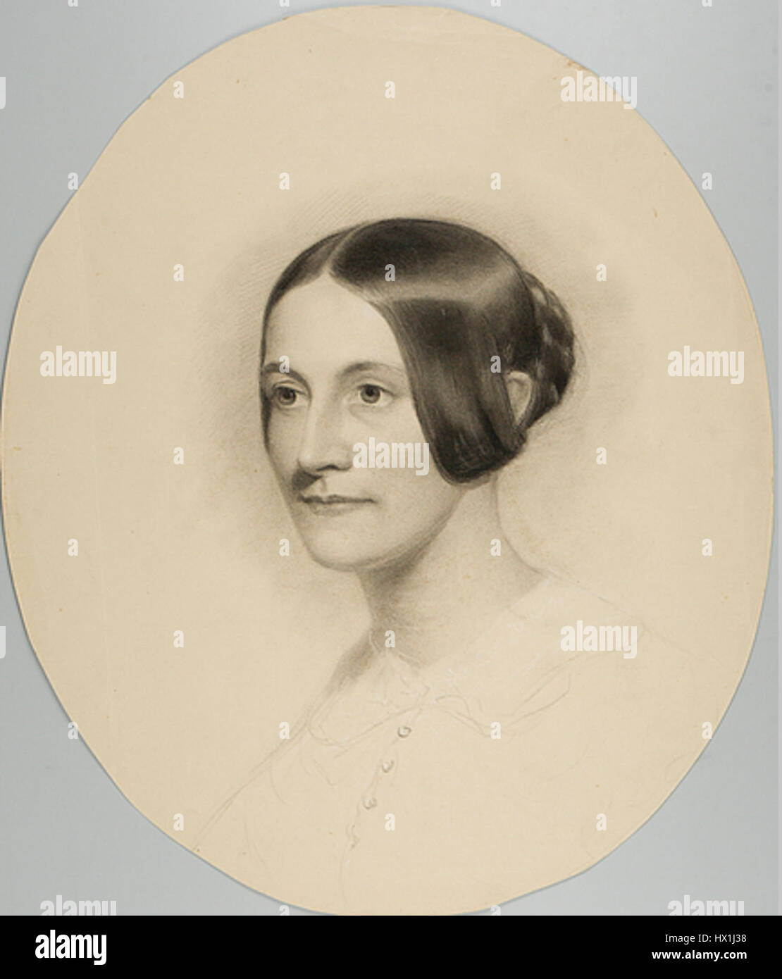 'Female Portrait Head 2' by Seth Cheney, part of the Harvard collection ...