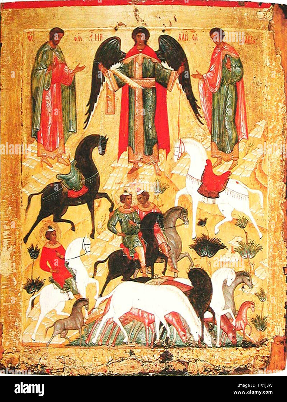 *Florus and Laurus* depicts two figures, possibly from Roman history or ...