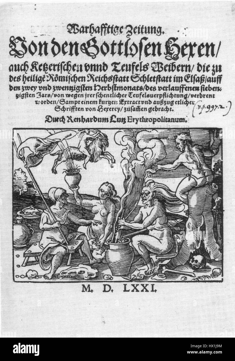 Pamphlet from the 16th century hi-res stock photography and images - Alamy