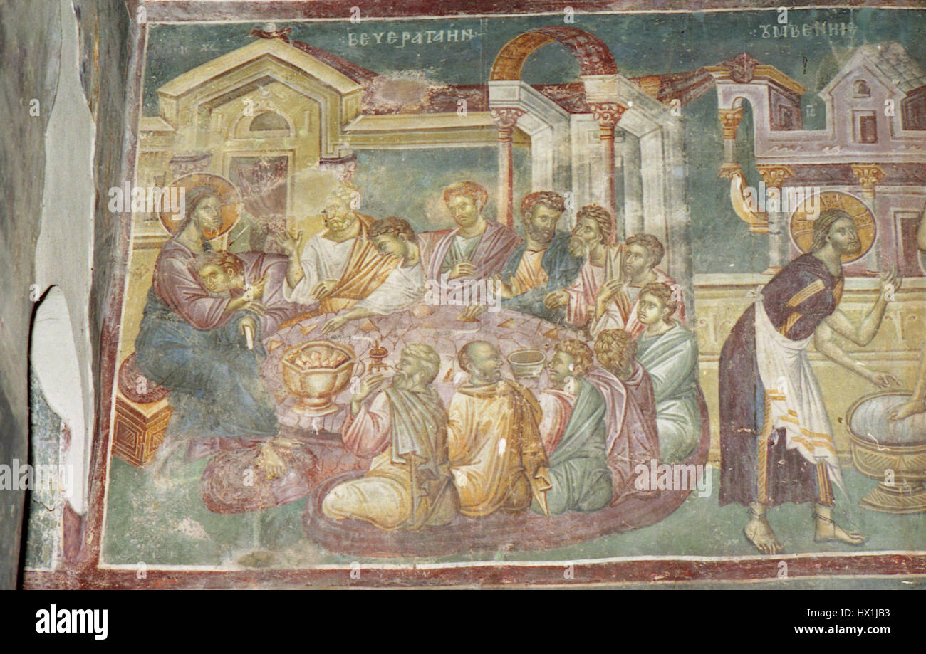 The frescos from the St. Nikita Church in Banjani showcase Byzantine ...