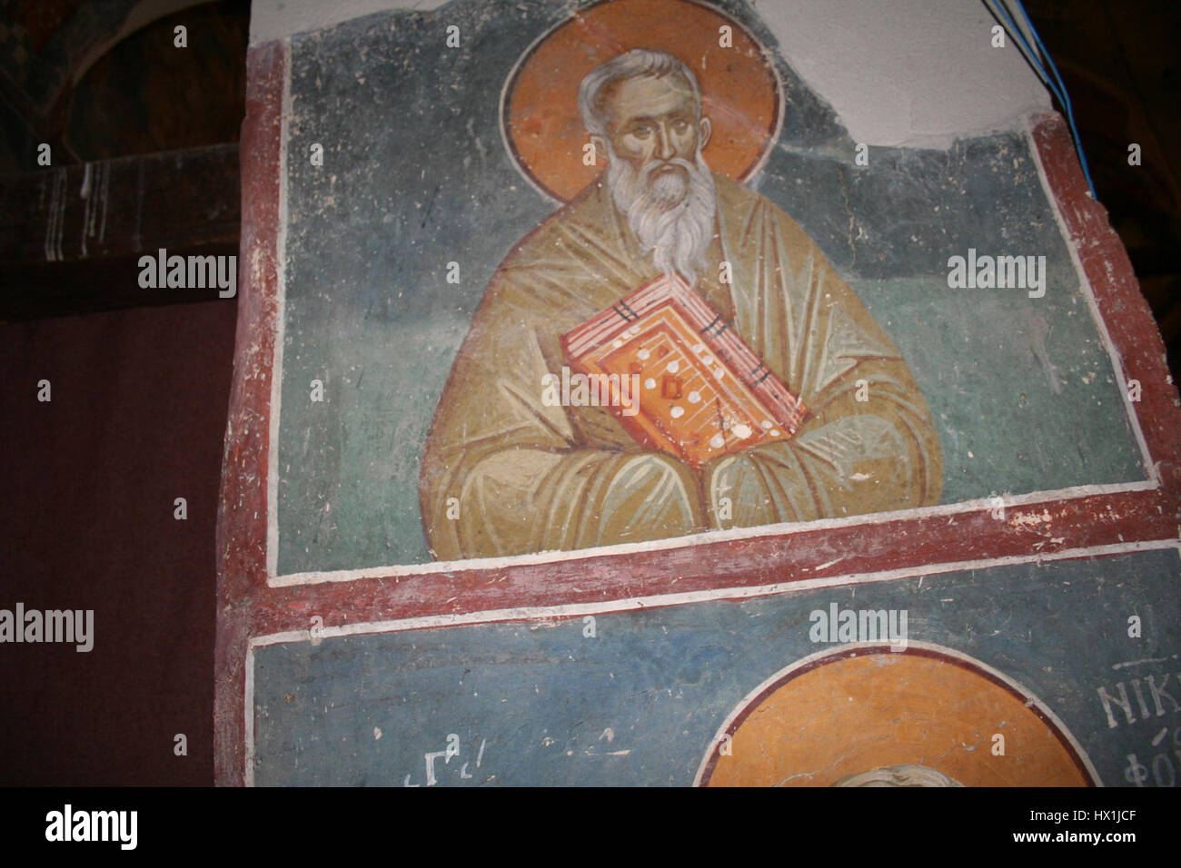 The frescoes in St. Nikita Church in Banjani are exemplary works of ...