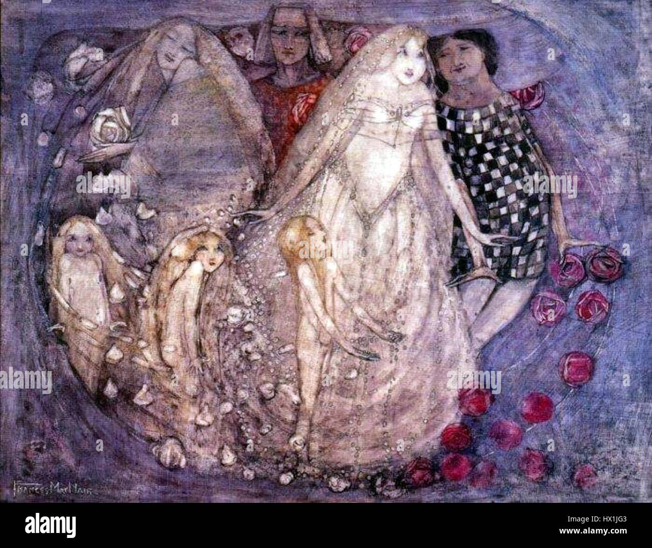 Frances MacDonald A Paradox 1905 Stock Photo - Alamy
