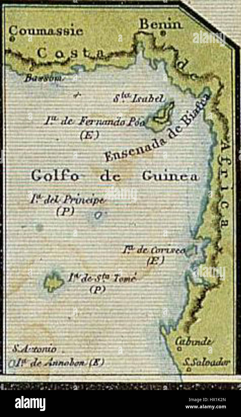 The Gulf of Guinea is a large area of the Atlantic Ocean located along ...
