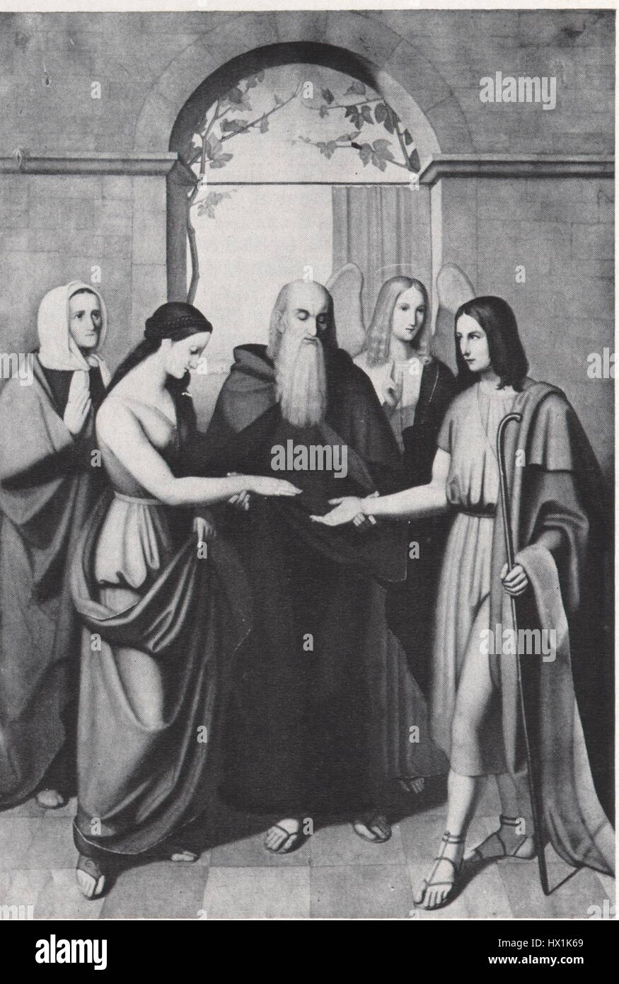 *Verlobung Tobias* (The Betrothal of Tobias) by Georg Philipp Schmitt ...