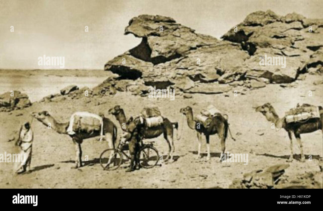 The Dromader caravan represents a traditional caravan used for travel ...