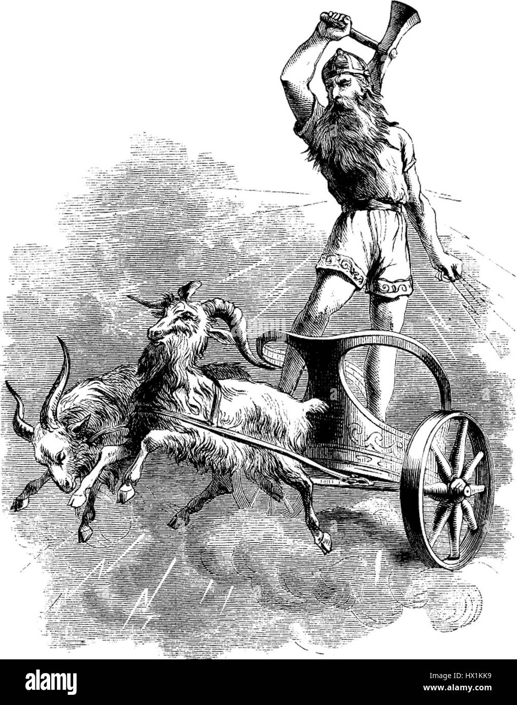 Thor norse god hi-res stock photography and images - Alamy