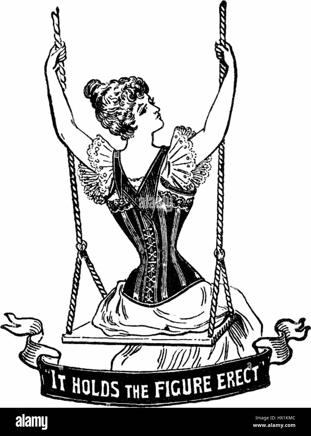 Cinching Black and White Stock Photos & Images - Alamy