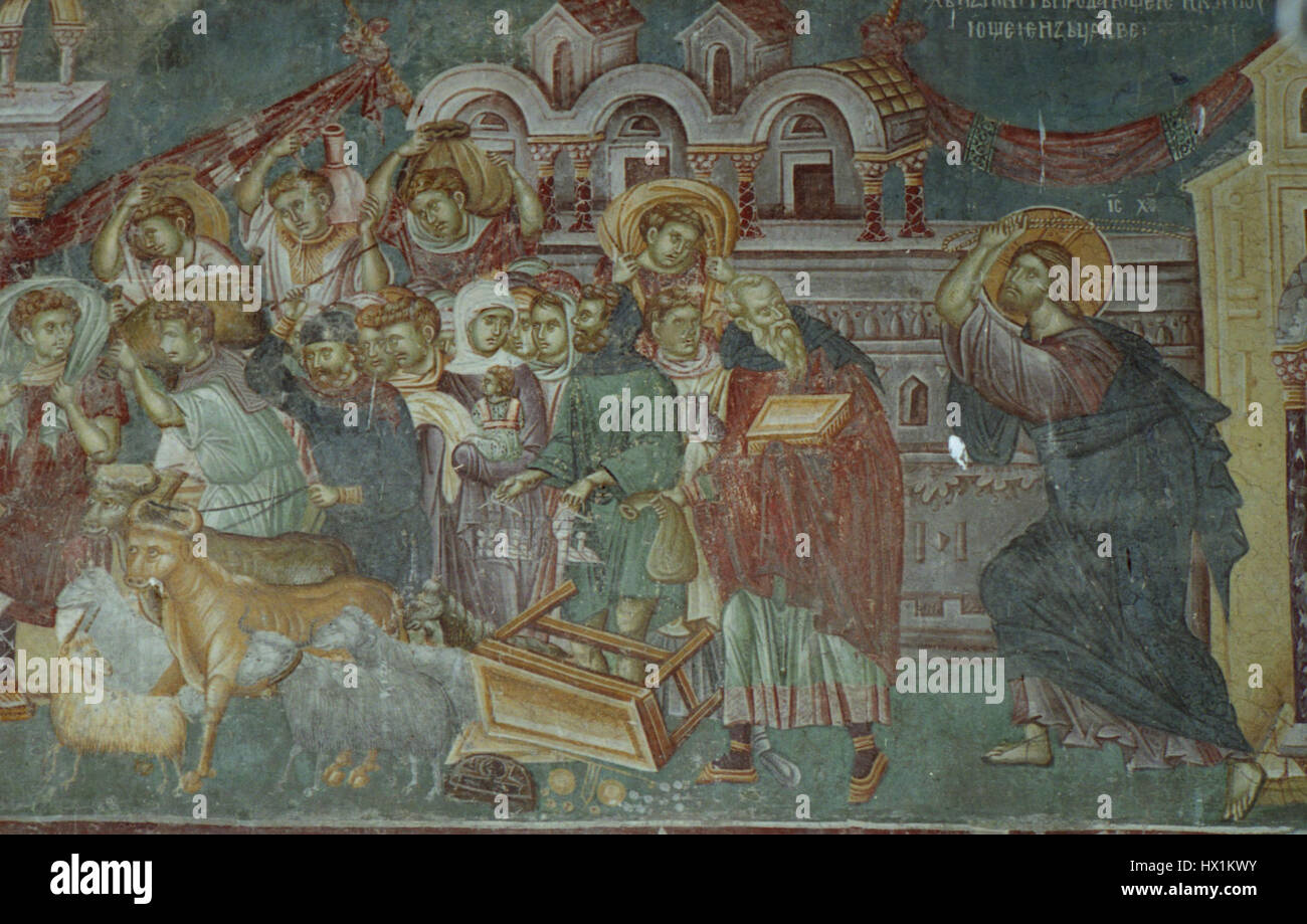 The frescos from St. Nikita Church in Banjani, painted in the early ...