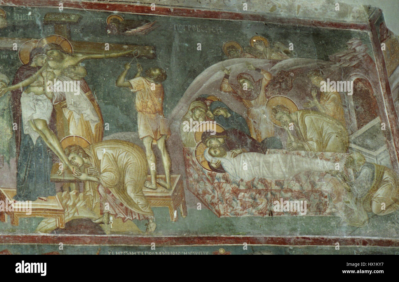 The frescoes from St. Nikita Church in Banjani are significant examples ...