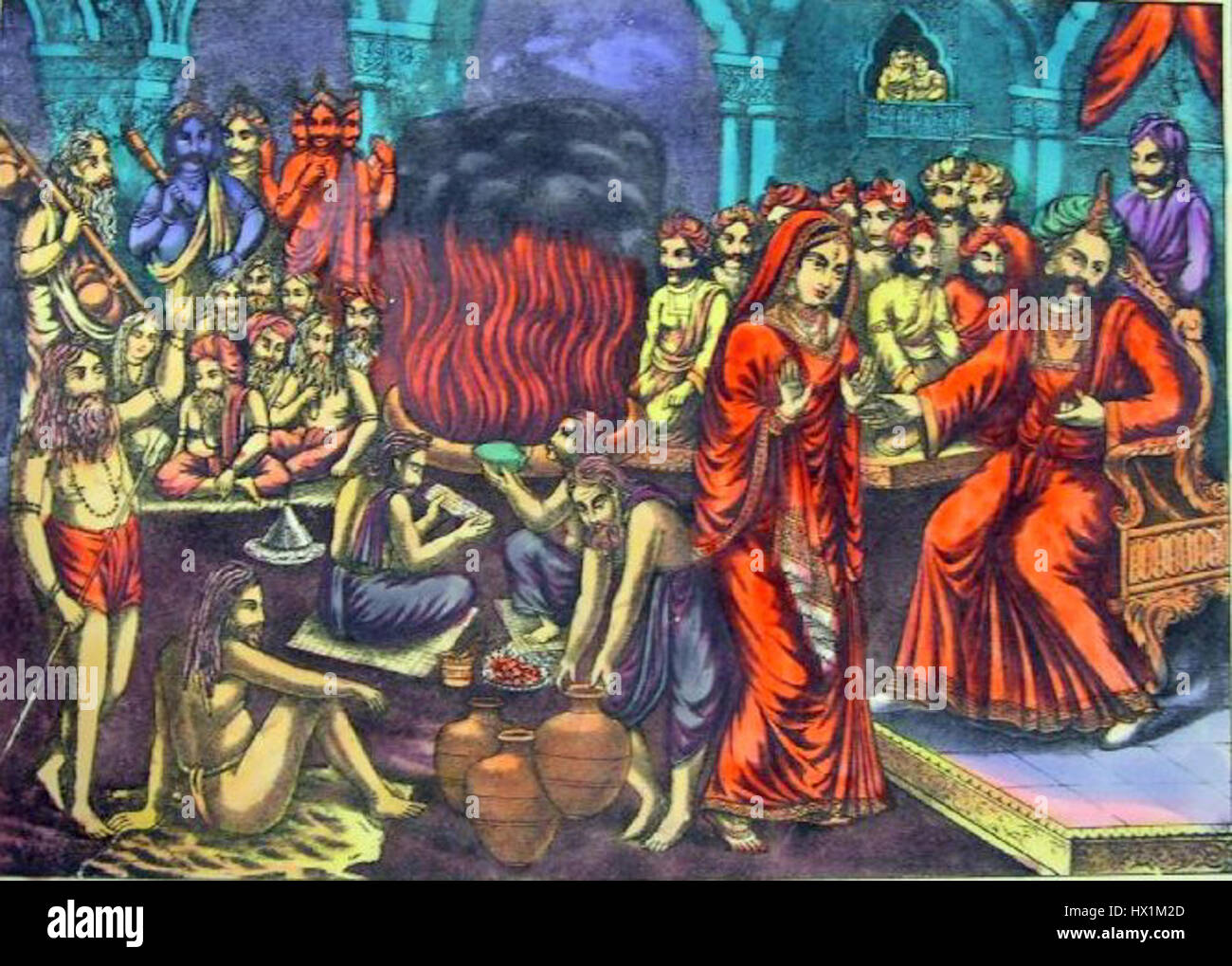 Sati shiva hi-res stock photography and images - Alamy