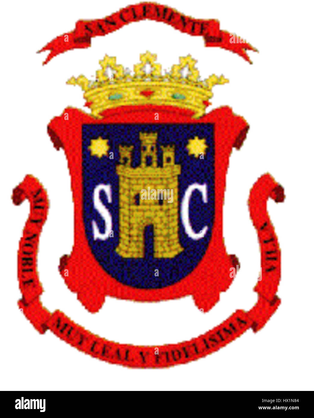 The 'Escudo San Clemente' is a historic emblem, associated with the ...