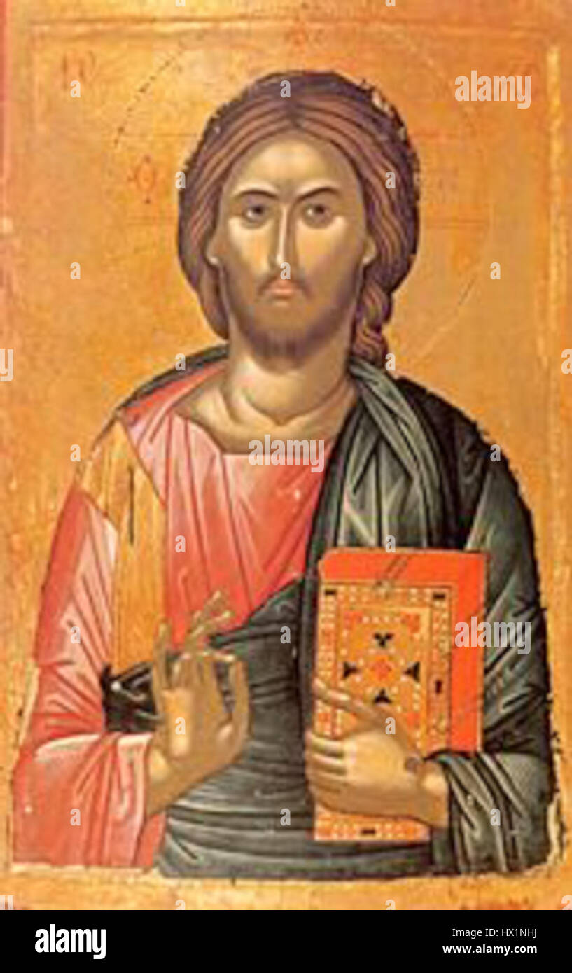 Feofan, a Russian Orthodox saint, is often depicted giving a blessing ...