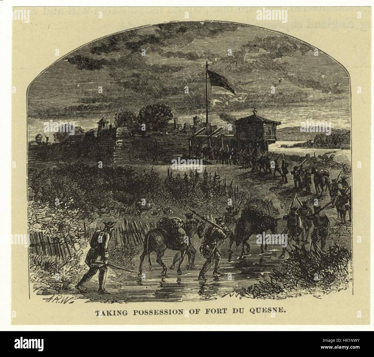 Fort Duquesne was a significant military outpost during the French and ...
