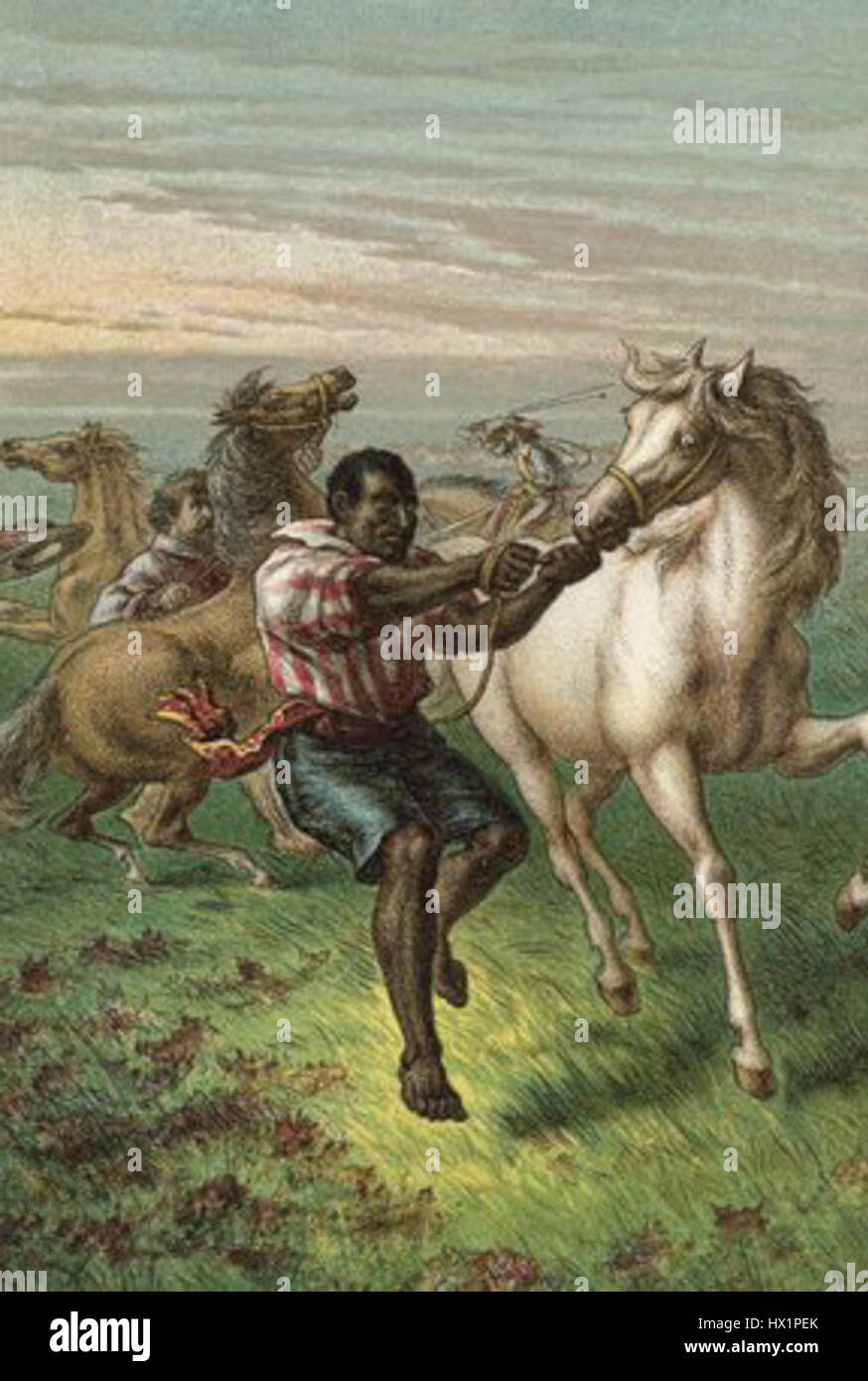 Garibaldi’s Troopers breaking Wild Horses depicts a dramatic moment ...