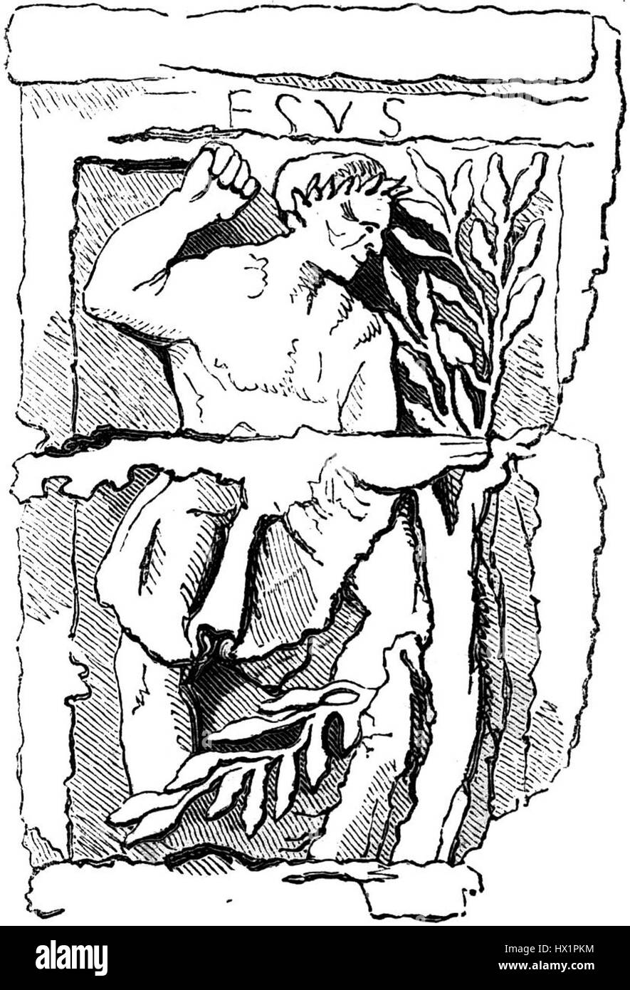 Gaulish Deity Hesus Stock Photo - Alamy