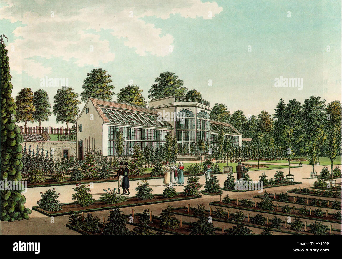 The Old Botanical Garden of Göttingen, established in the 18th century ...