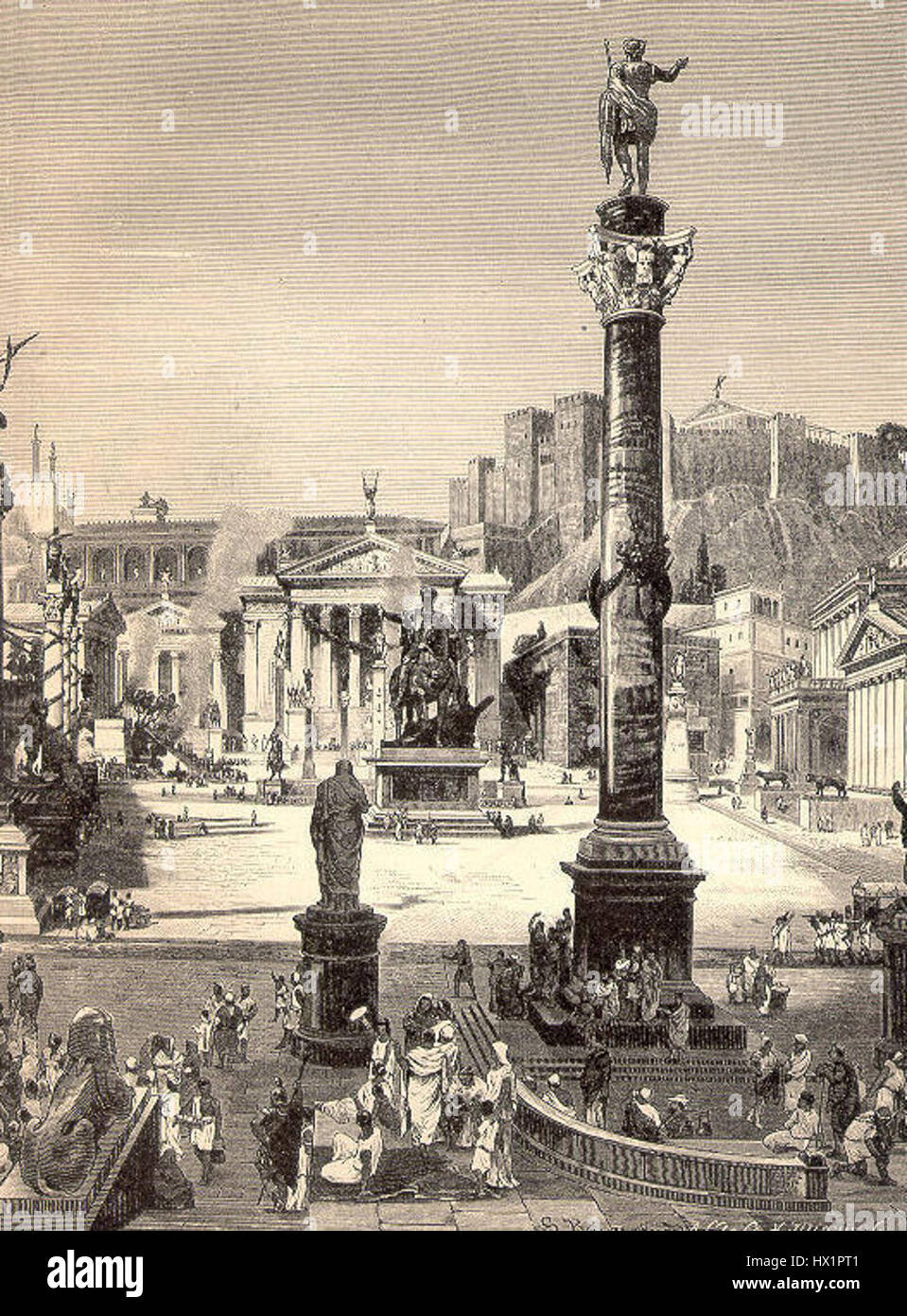 The Roman Forum (Forum Romanum) is an ancient public space in Rome ...