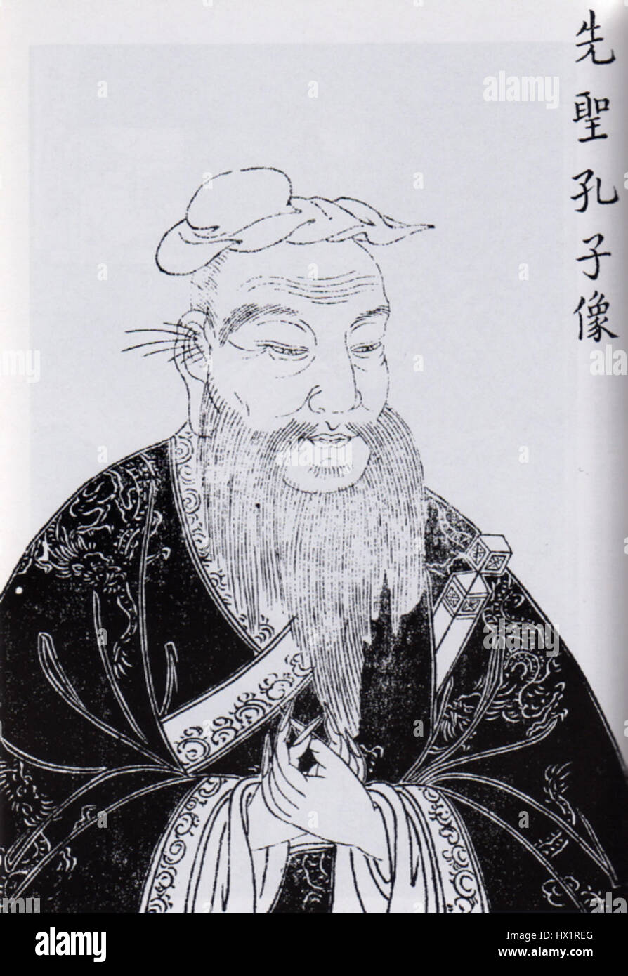 Confucius ancient chinese scholar hi-res stock photography and images ...