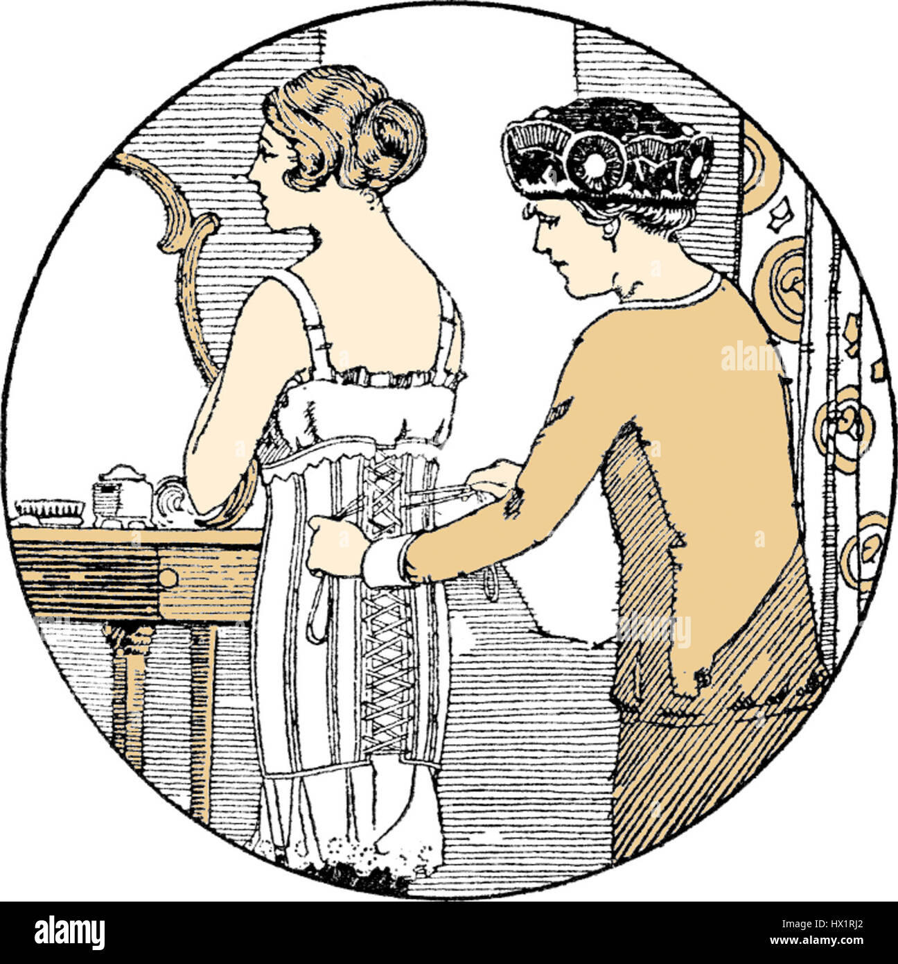 The 1924 Corset Spirella advertisement showcases the brand's commitment ...