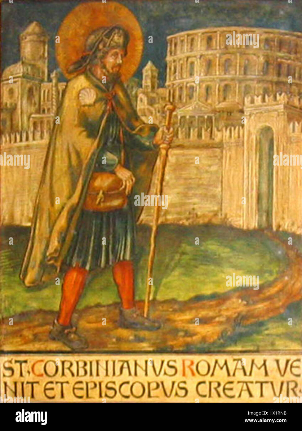 The Corbinian panel in Rome is a significant piece of medieval art ...