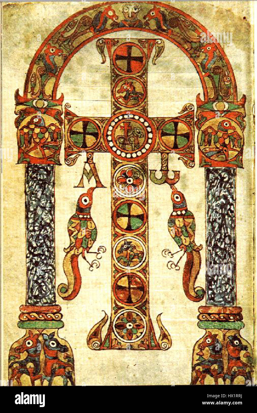 Early christian art cross hi-res stock photography and images - Alamy