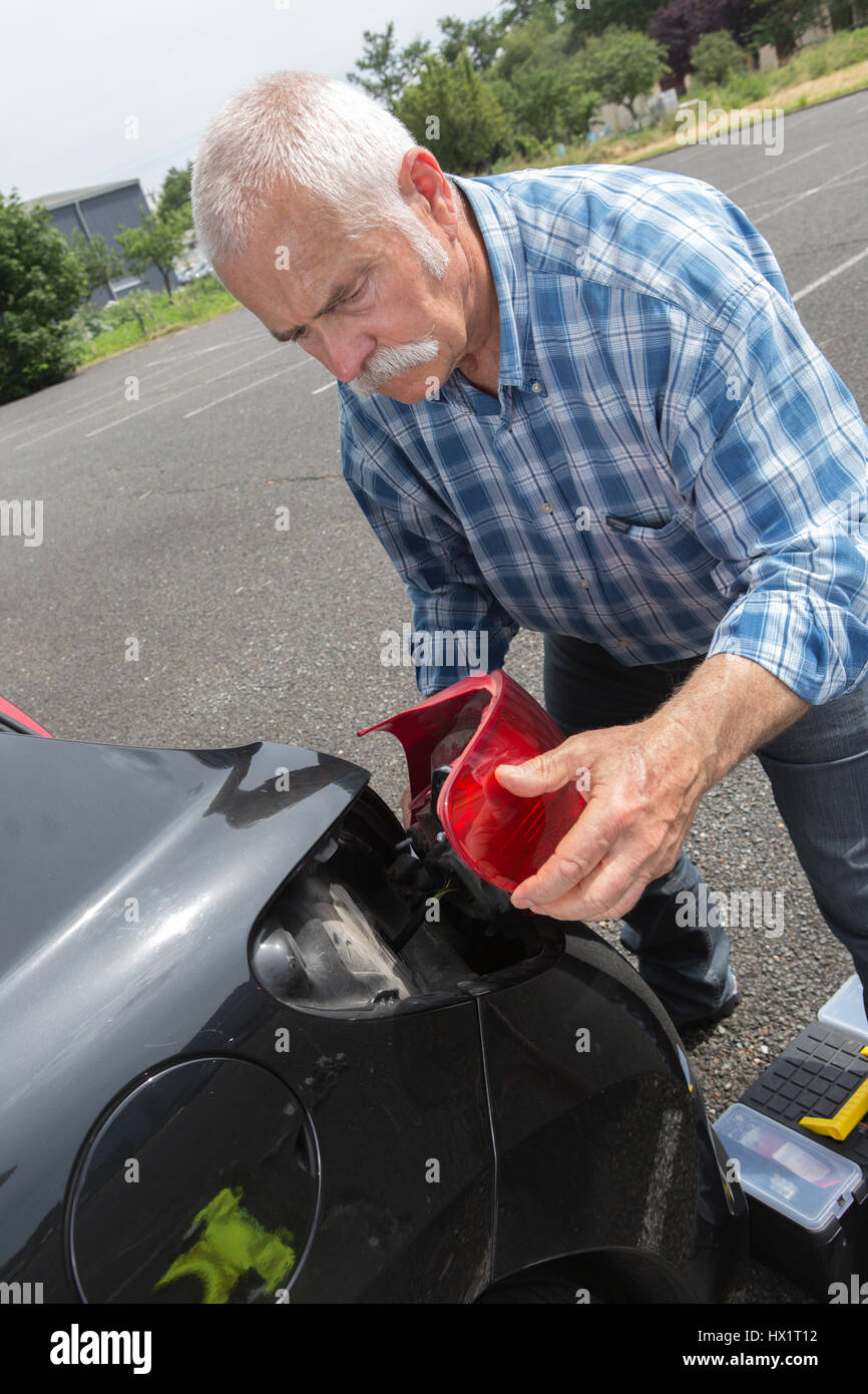 Old man spare light hi-res stock photography and images - Alamy