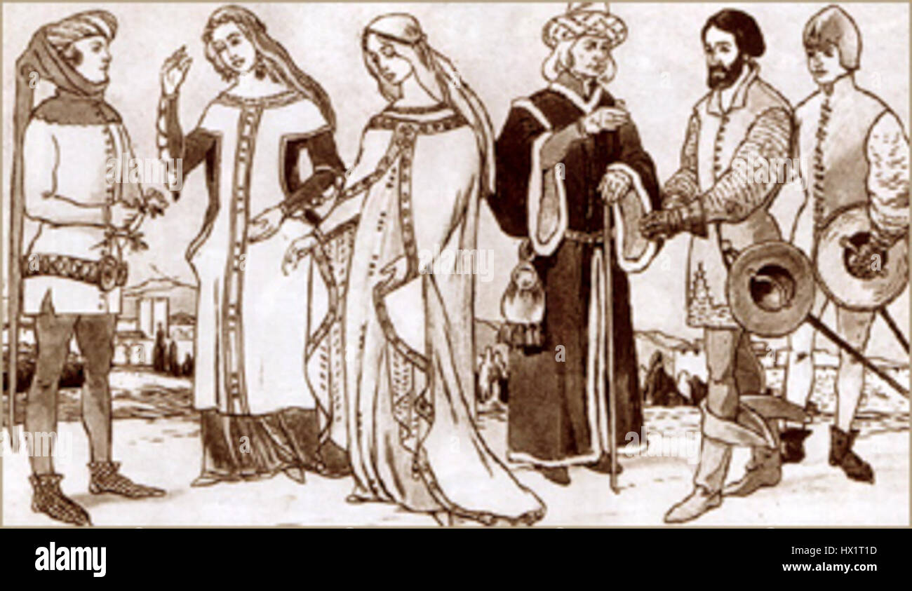 The *Clothing of Spain* is a detailed study of Spanish fashion ...