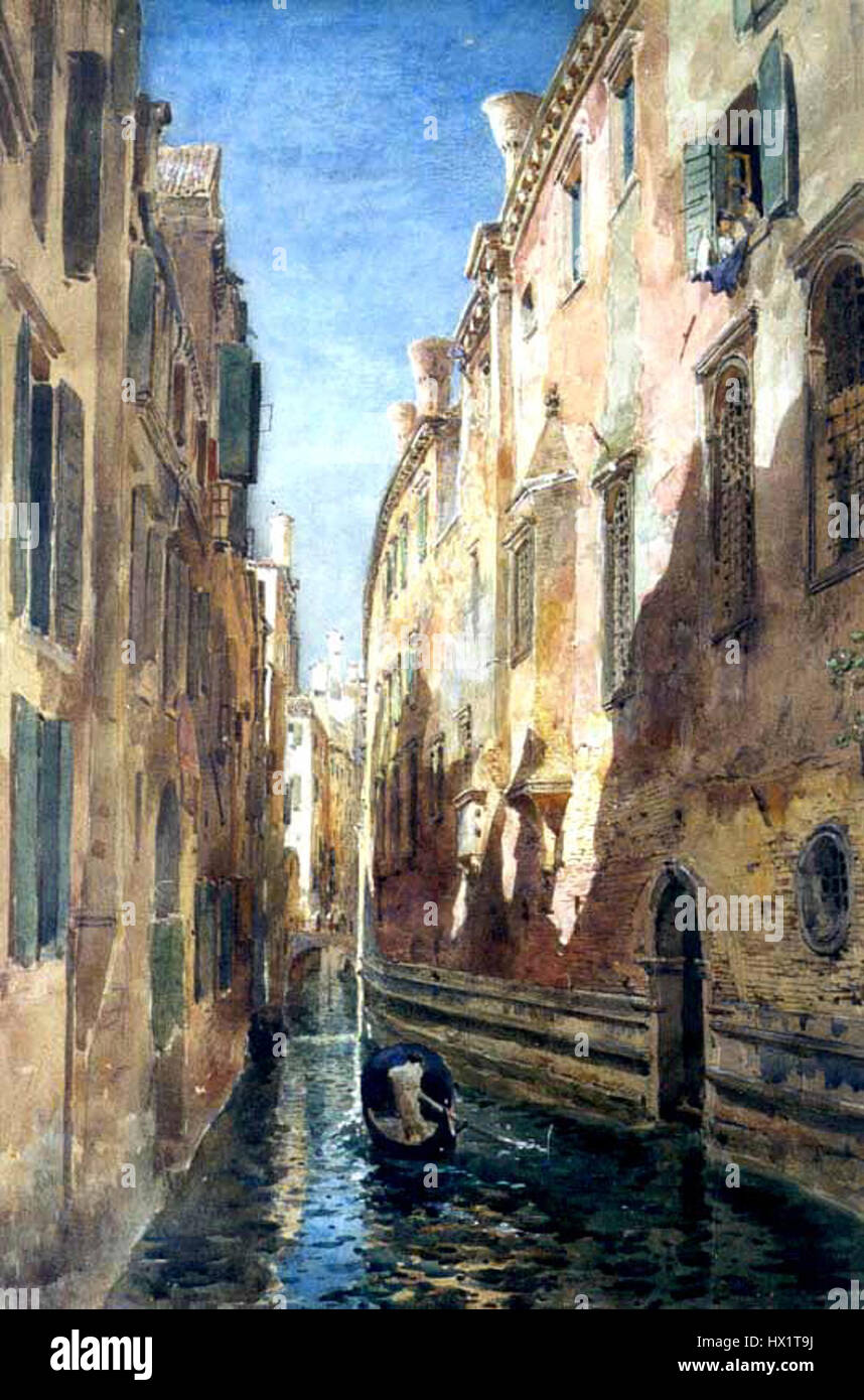 Edward Angelo Goodall, a British artist, is known for his detailed ...