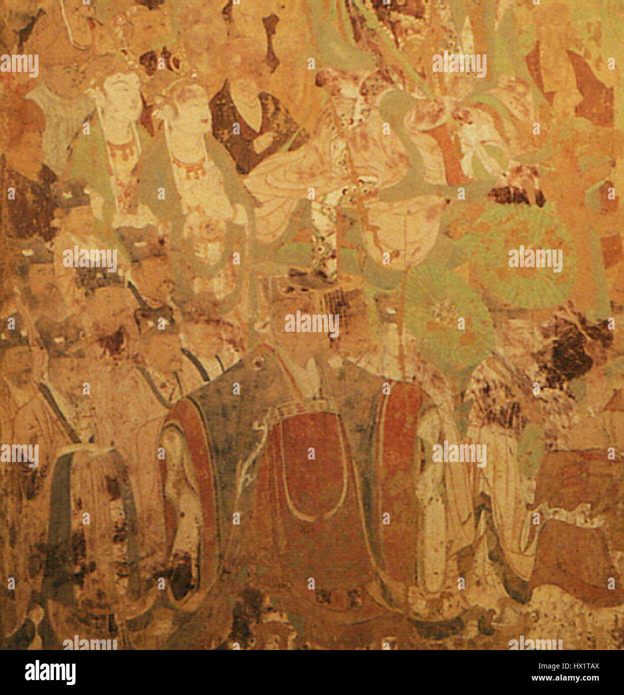 Emperor Taizong of the Tang dynasty is depicted in a historical ...